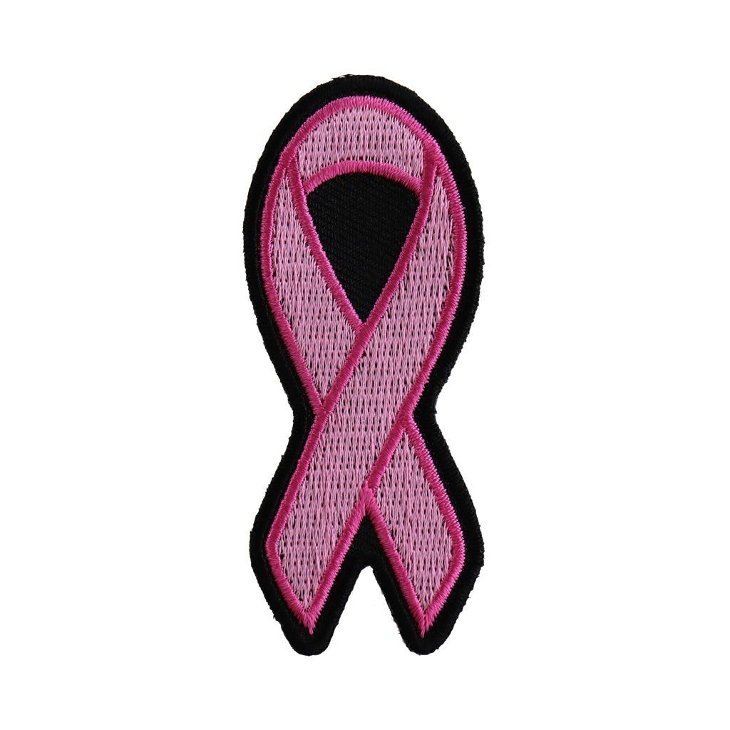 1.25" X 3" PINK RIBBON SMALL PATCH – San Diego Leather