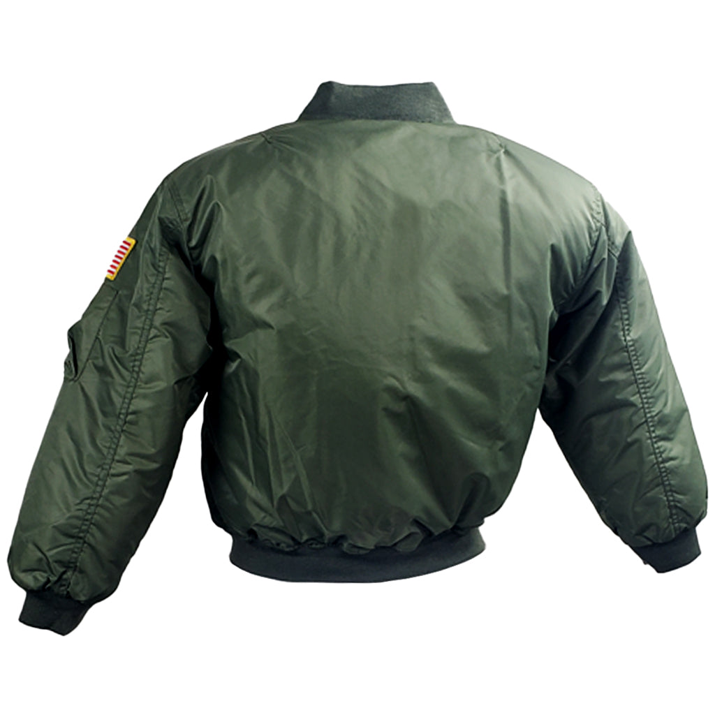 KIDS KMA1 NYLON BOMBER JACKET – San Diego Leather